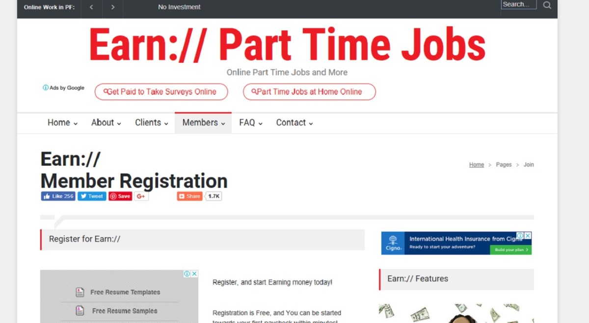 Earn Part Time Jobs Review – Legit or Scam (earnparttimejobs.com) – 9 ...