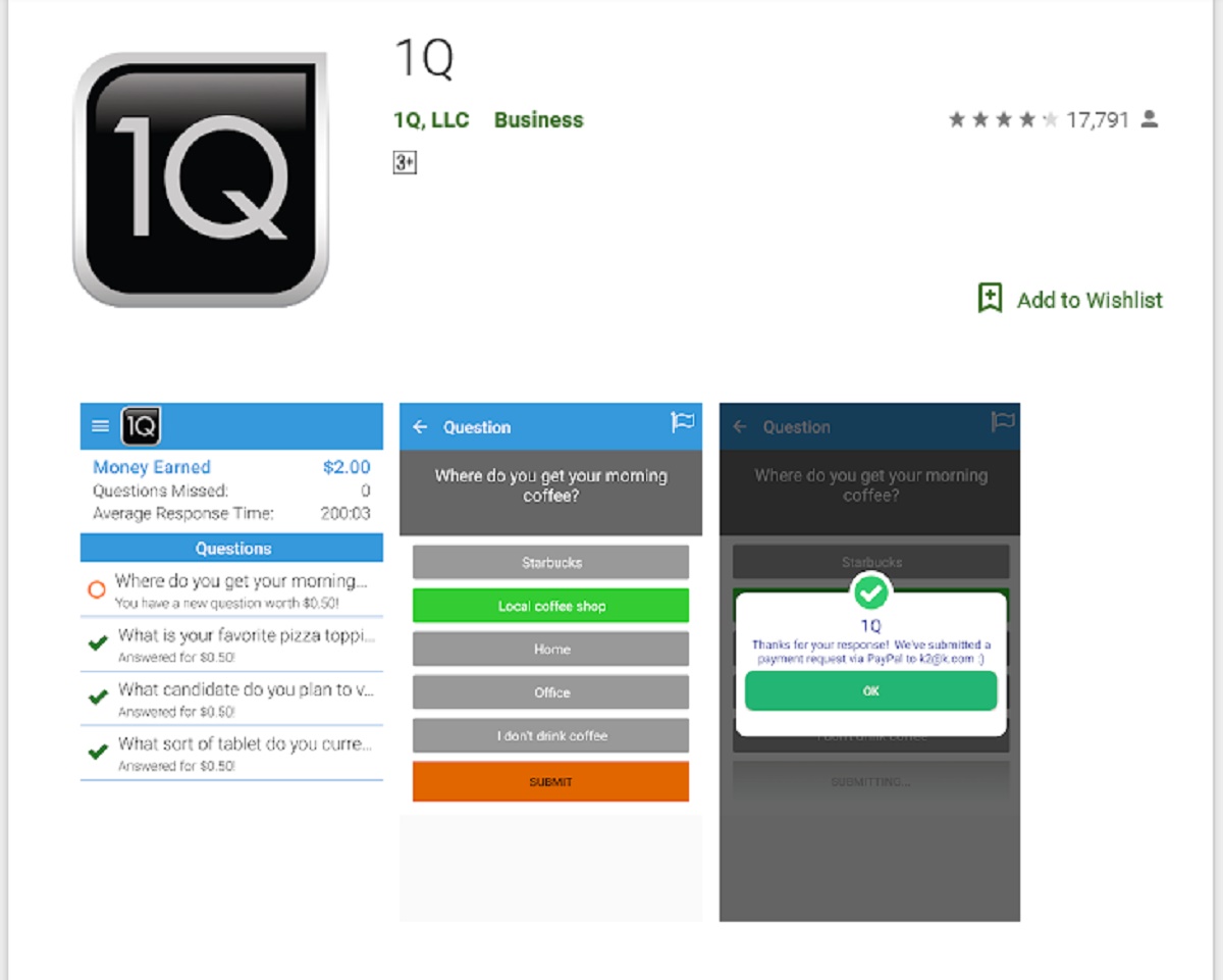 1Q App Review – Legit or Scam – 9 to 5 Work Online