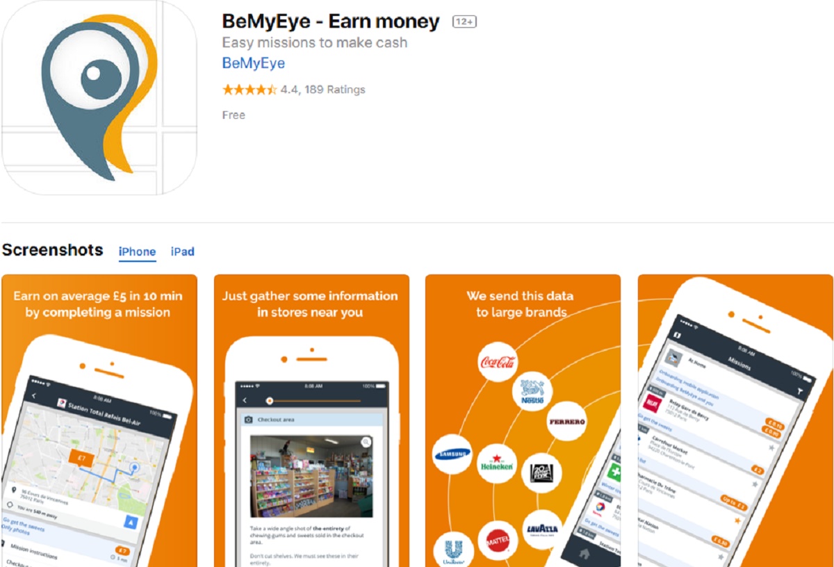 BeMyEyes App Review – Legit or Scam – 9 to 5 Work Online