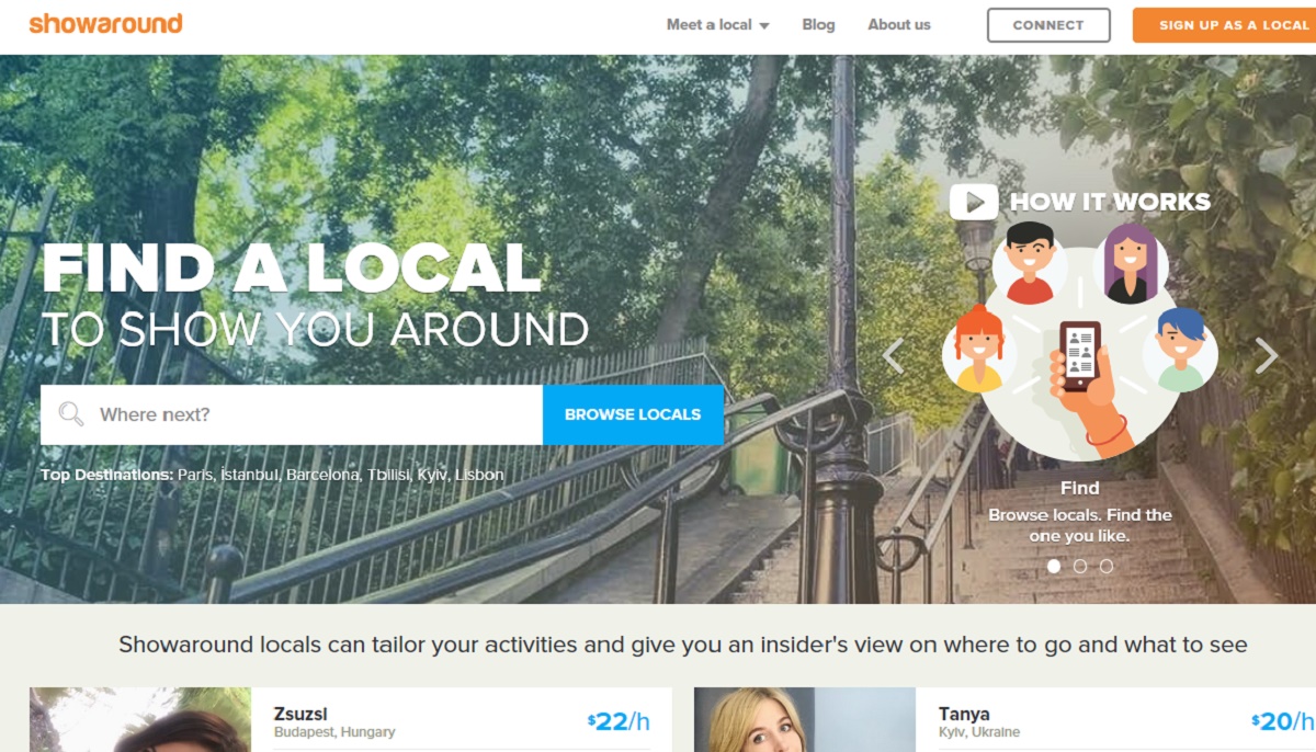 Show Around App and Website Review – Legit or Scam – 9 to 5 Work Online