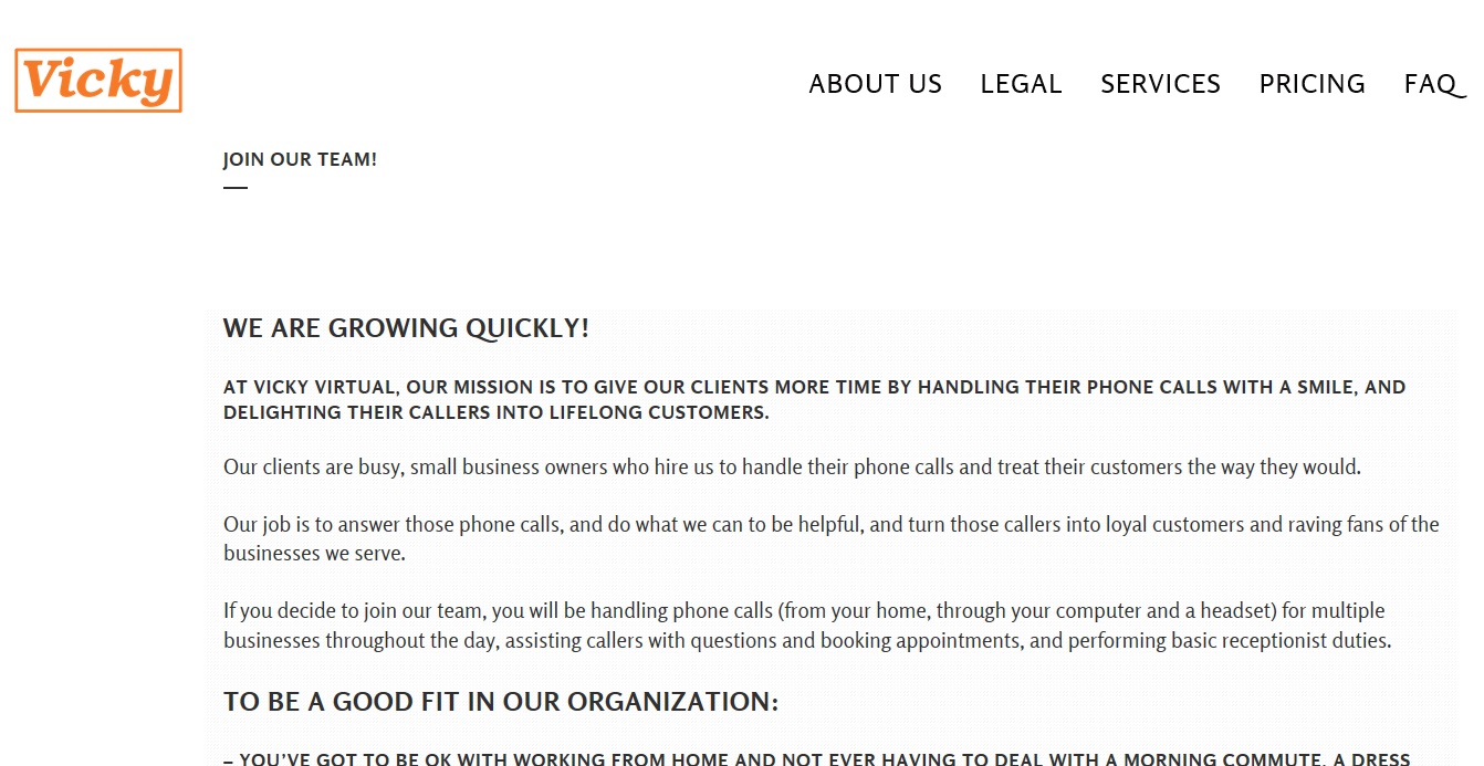 Vicky Virtual Review – Legit or Scam – 9 to 5 Work Online