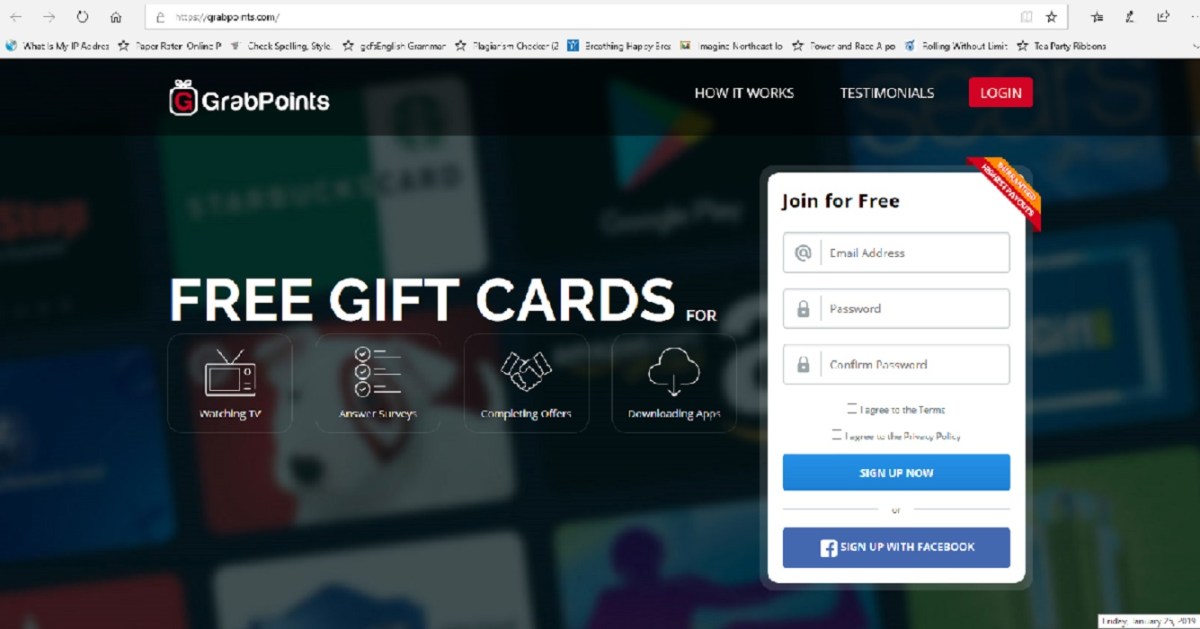 GrabPoints Review – Legit or Scam – 9 to 5 Work Online